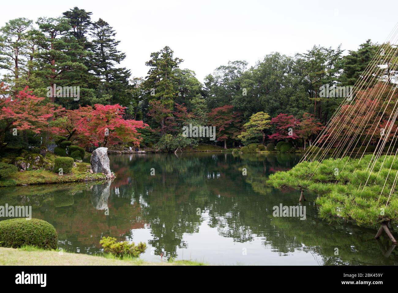 Fall at Kenrokuen in Ishikawa, Japan Stock Photo - Alamy