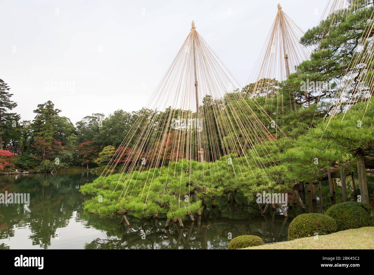 Fall at Kenrokuen in Ishikawa, Japan Stock Photo - Alamy