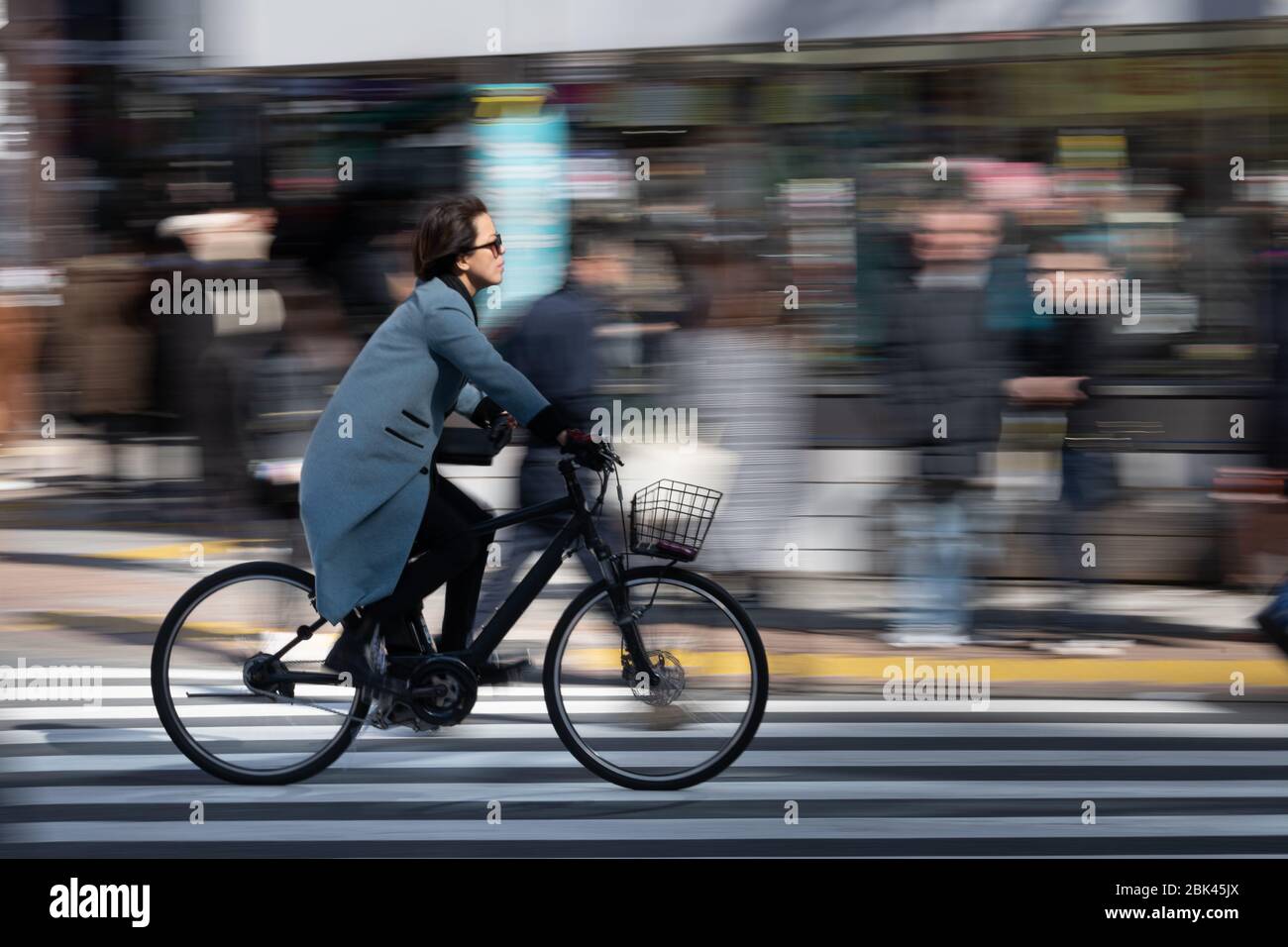 Japanese cyclist hi-res stock photography and images - Alamy