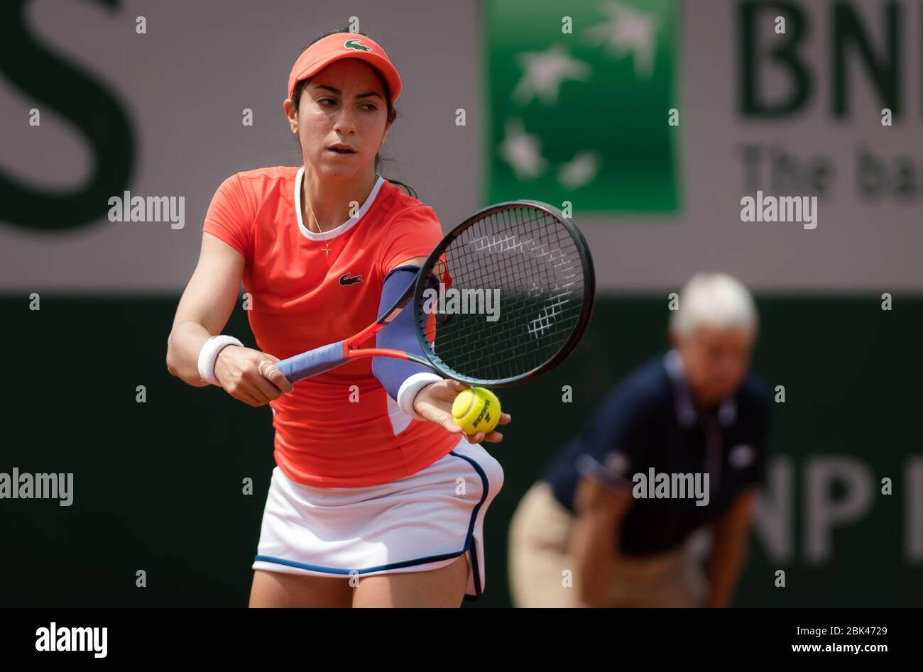 Christina McHale of the United States in action during the first ...