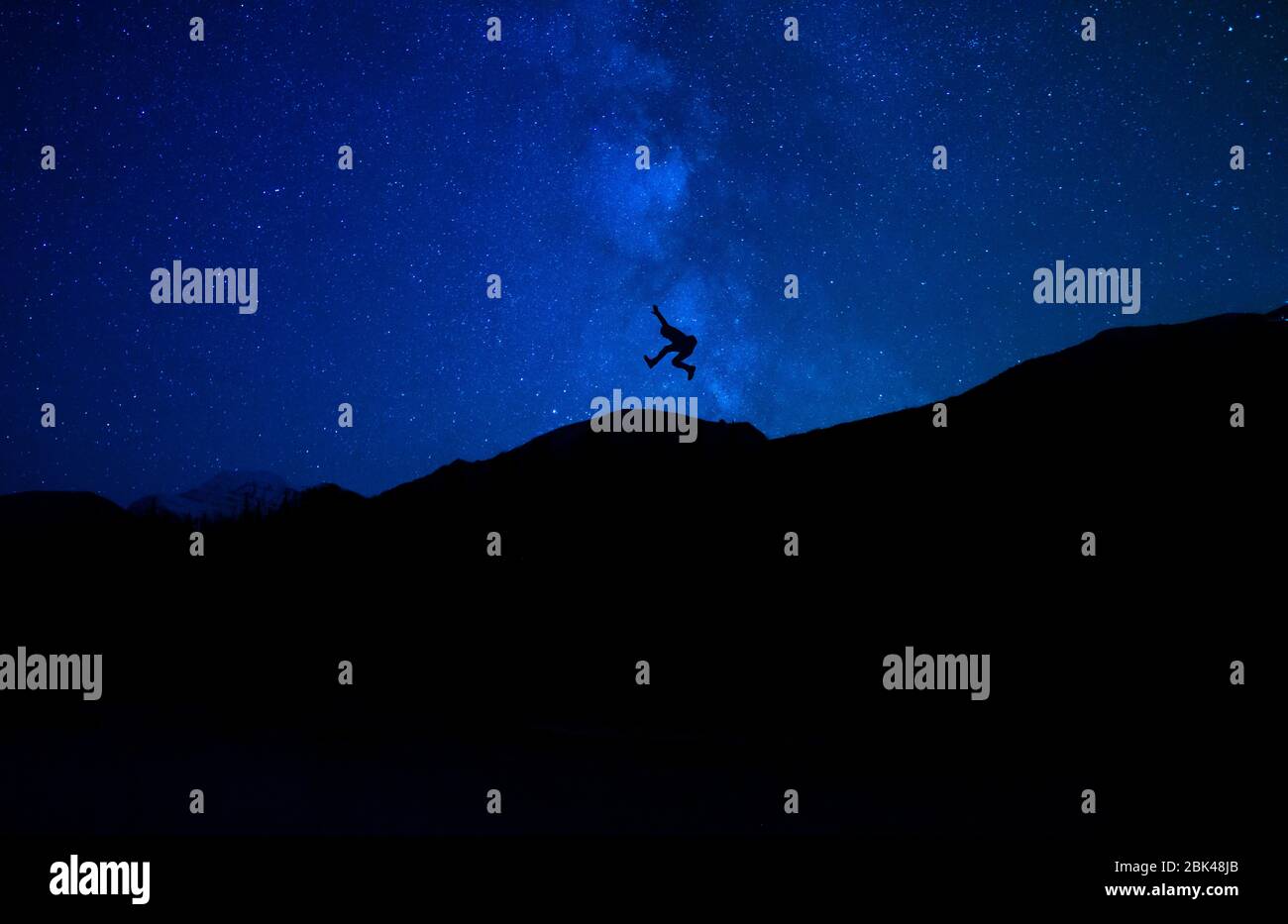 Star jump man hi-res stock photography and images - Alamy