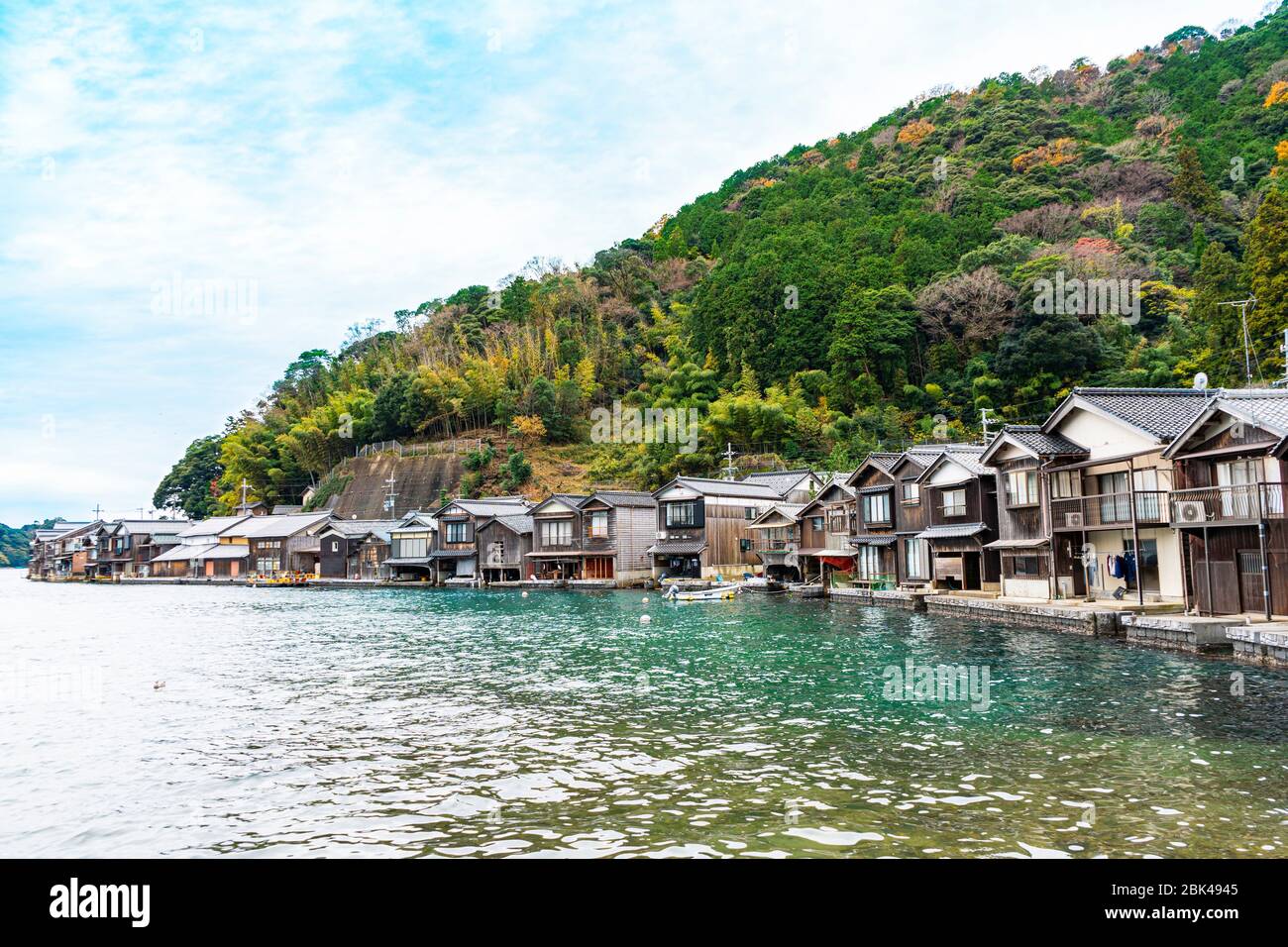 Ine Funaya Traditional Wooden Boathouses Stock Photo - Alamy