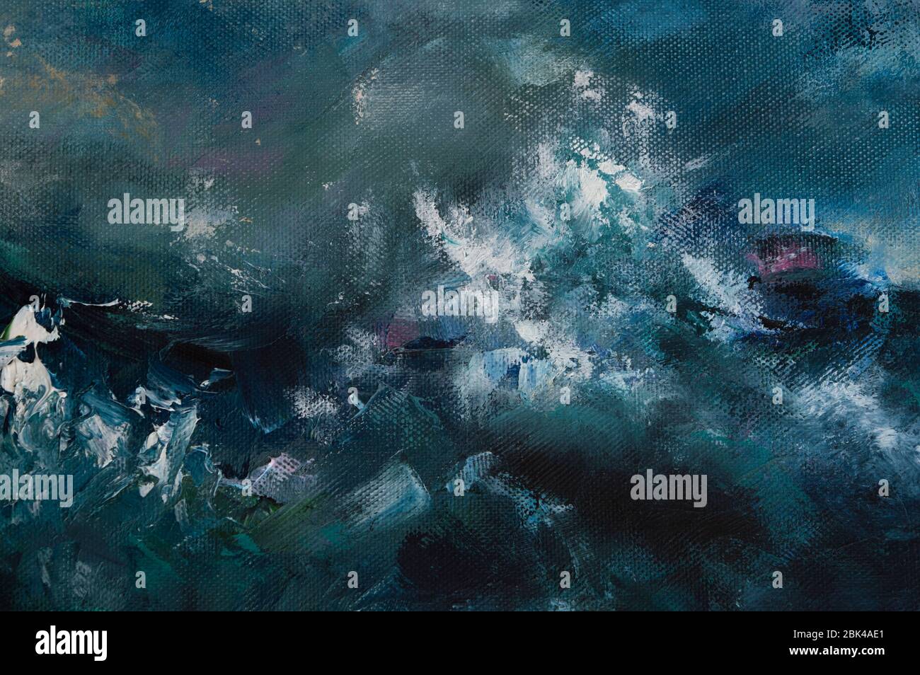 Abstract storm painting hi-res stock photography and images - Alamy