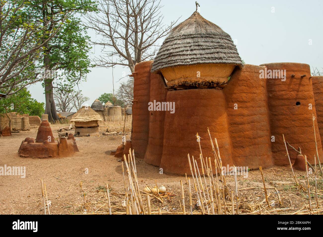 In the Northern part of Togo, in the Tamberma Valley near Kande (UNESCO ...