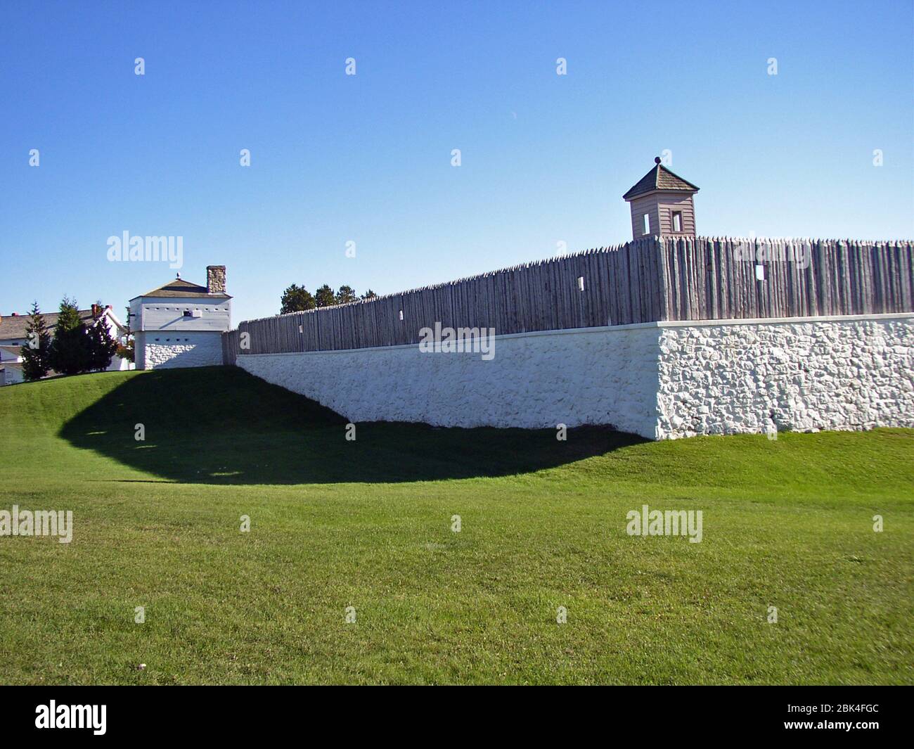 Fort Mackinac, Mackinac Island, Michigan Stock Photo - Alamy
