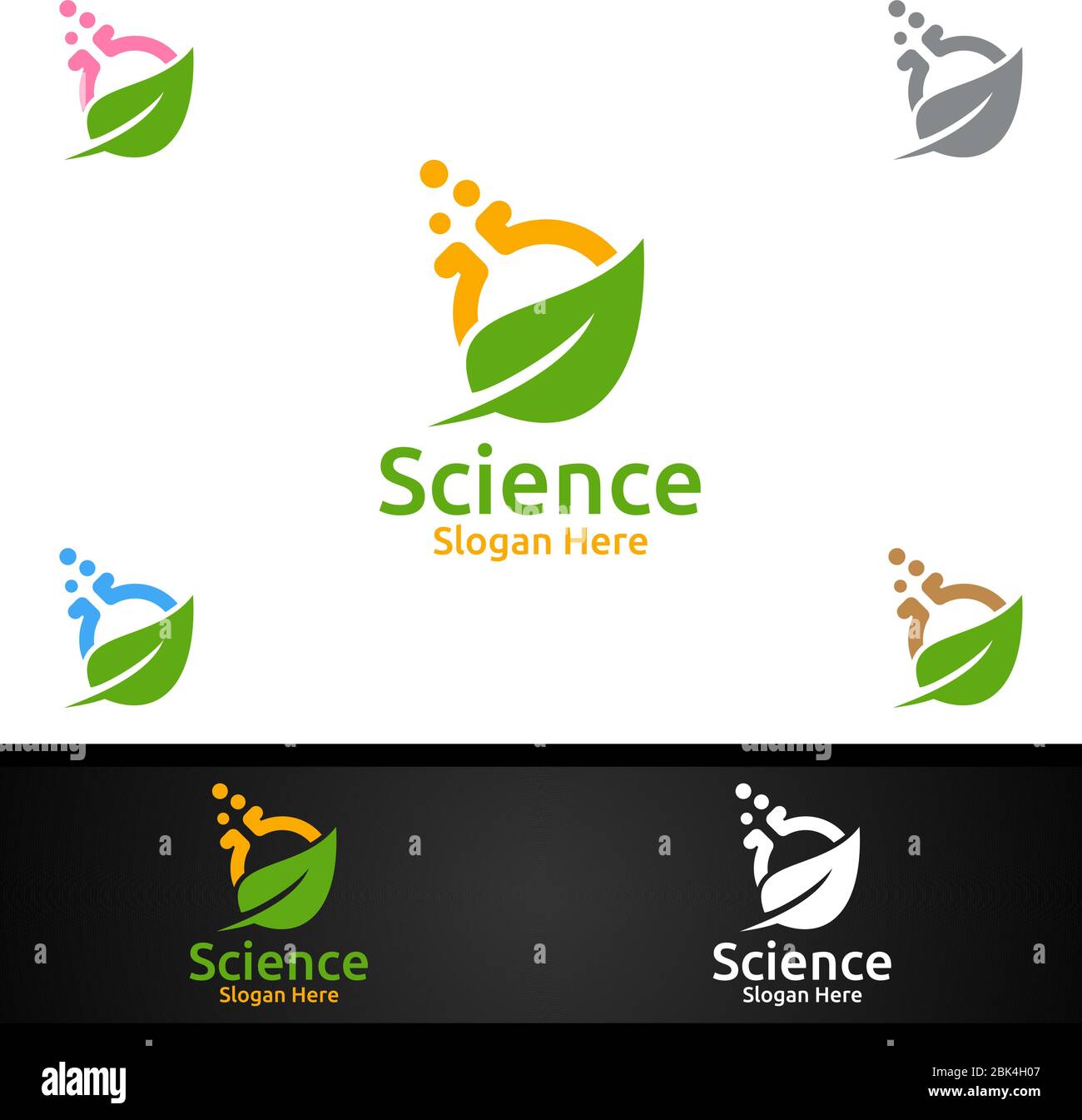 Science and Research Lab Logo for Microbiology, Biotechnology ...