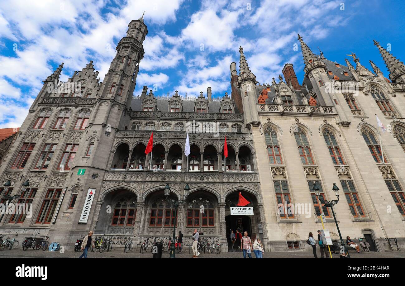 The Historium Building in Bruges , Belgium, where film set decors ...