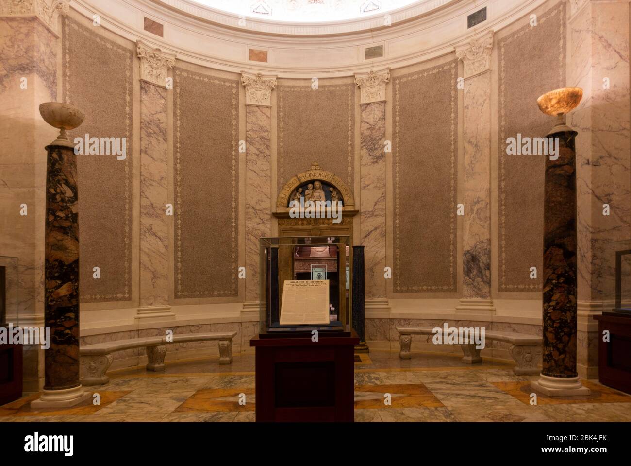 Interior of Morgan Library and Museum Manhattan NYC Stock Photo - Alamy