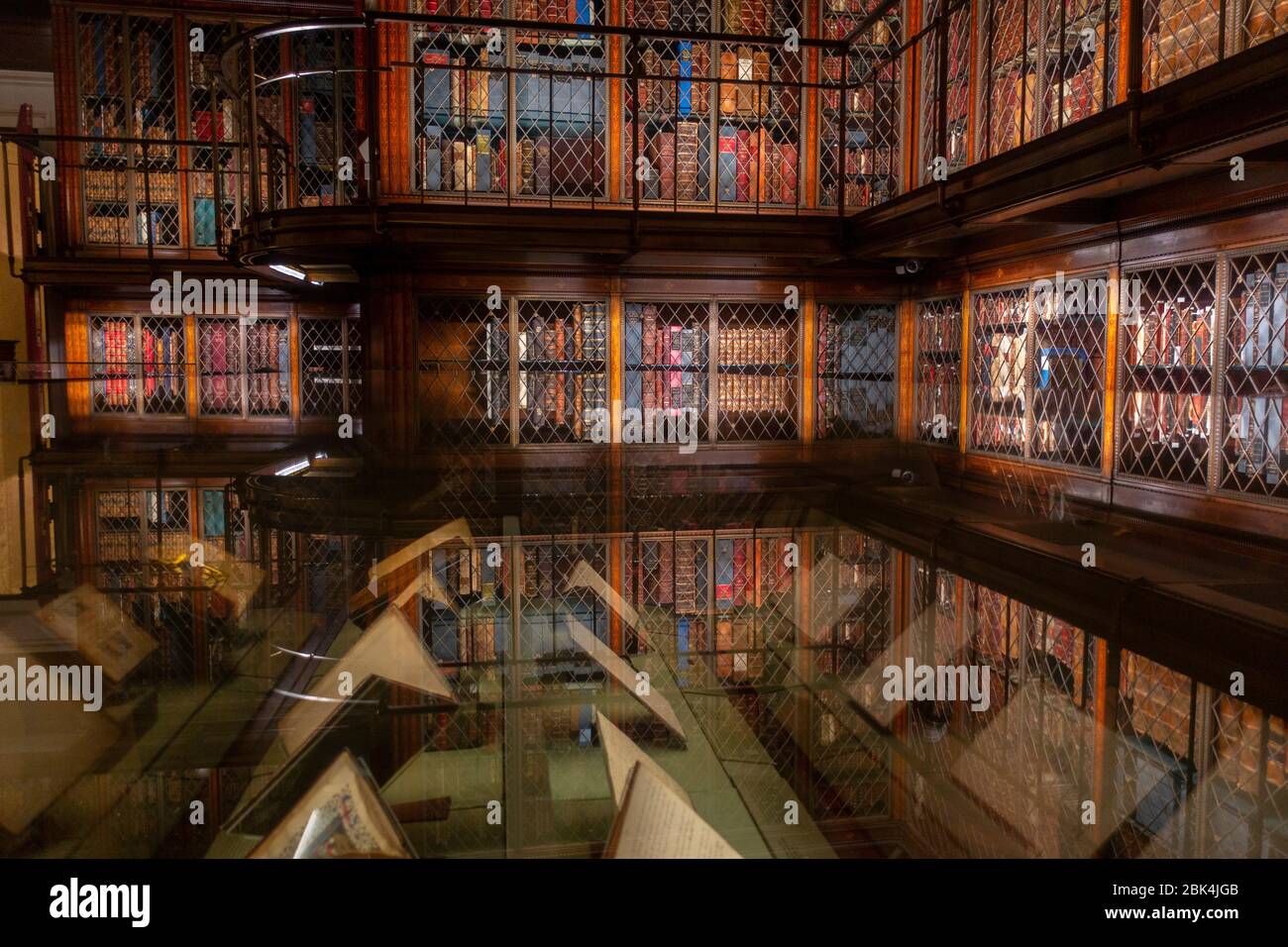 Interior of Morgan Library and Museum Manhattan NYC Stock Photo - Alamy