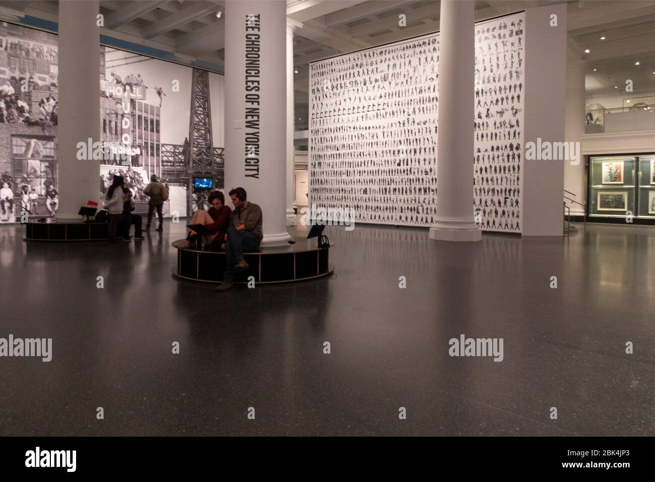 JR Chronicles show at the Brooklyn Museum in NYC Stock Photo - Alamy