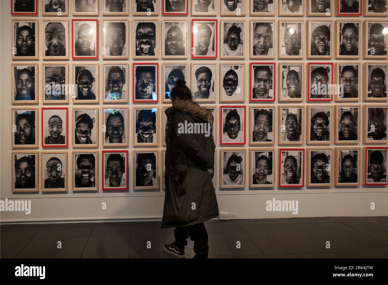 JR Chronicles show at the Brooklyn Museum in NYC Stock Photo - Alamy