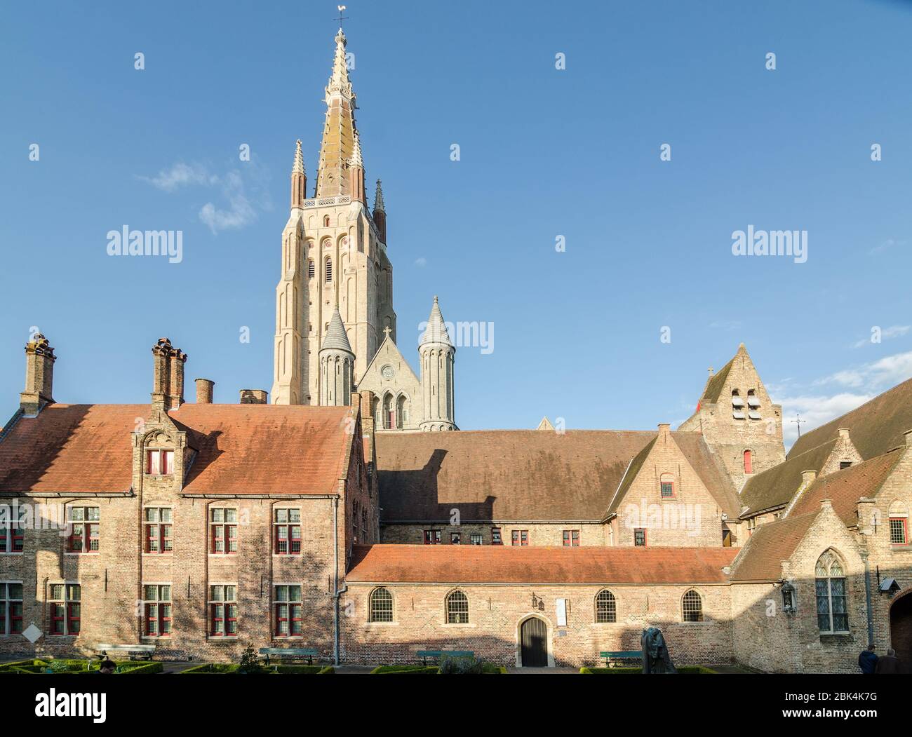 Tower church our lady bruges hi-res stock photography and images - Alamy