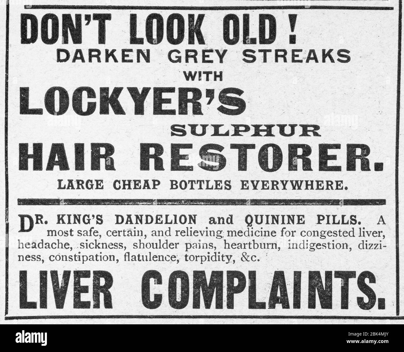 Victorian advertising archive hi-res stock photography and images - Alamy