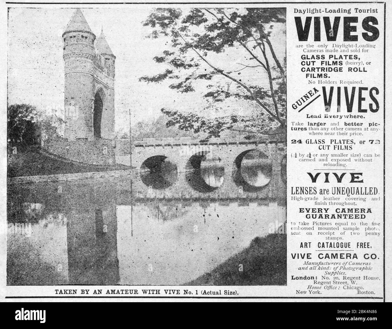 Old camera photography advert from early 1900's, before the dawn of ...