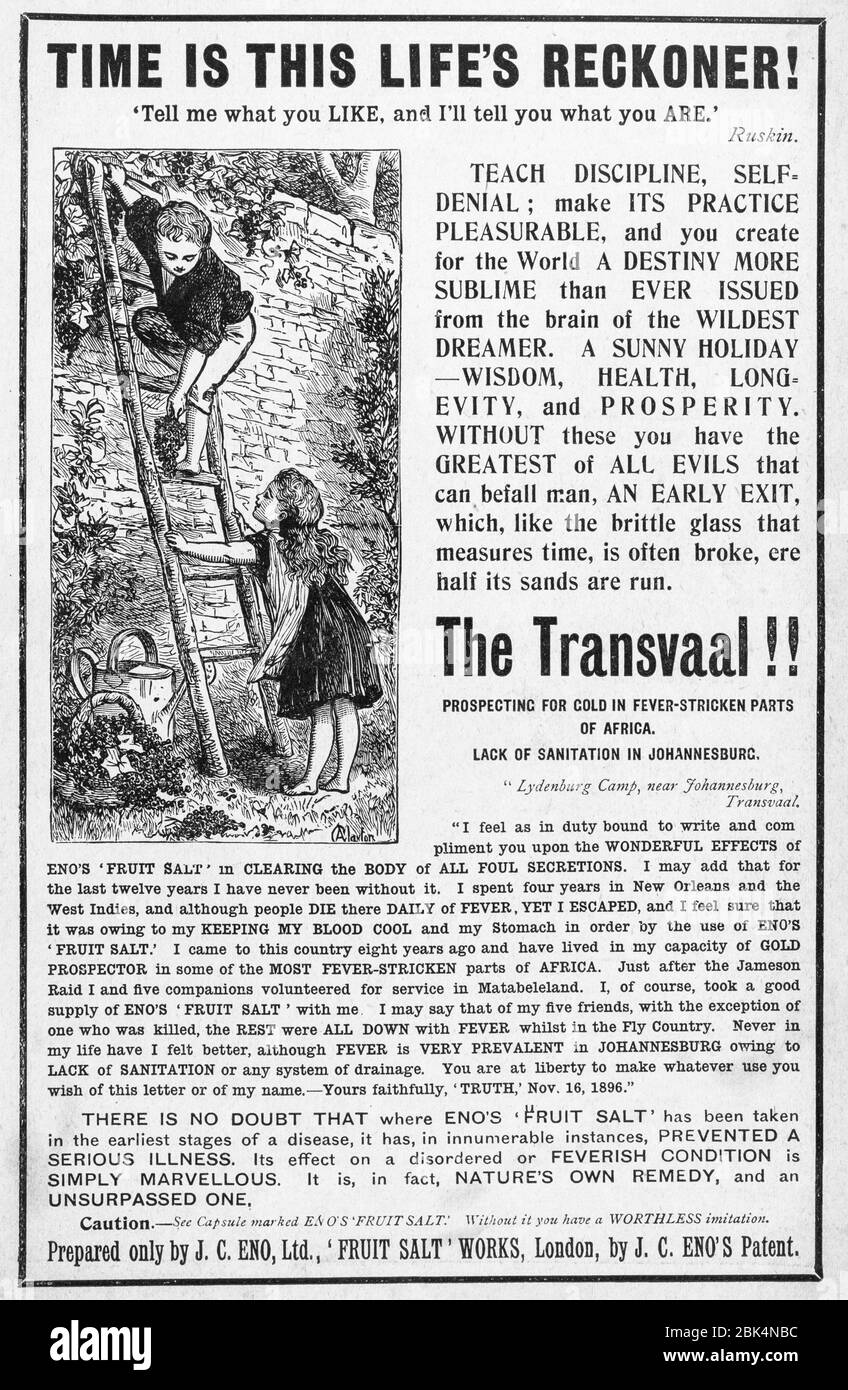 Vintage medicine adverts Black and White Stock Photos & Images - Alamy