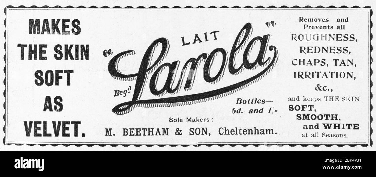 Old medicine advert from the early 1900's, before the dawn of ...