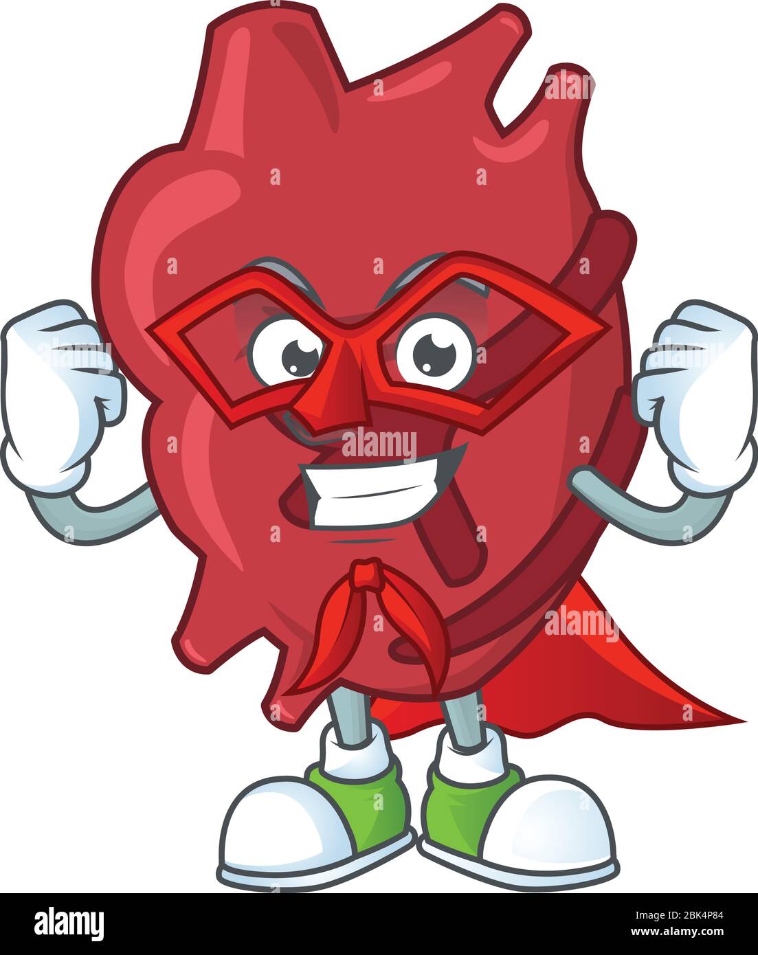 Cartoon style illustration muscular super Cut Out Stock Images ...