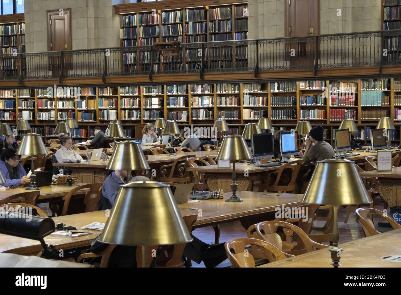 New york public library reading room hi-res stock photography and ...