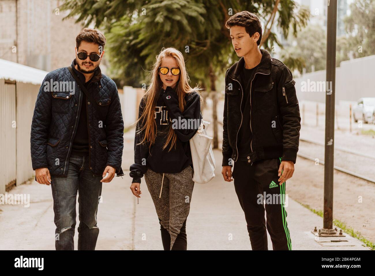 Guadalajara, Mexico - Circa 2016. Pretty young female influencer model ...