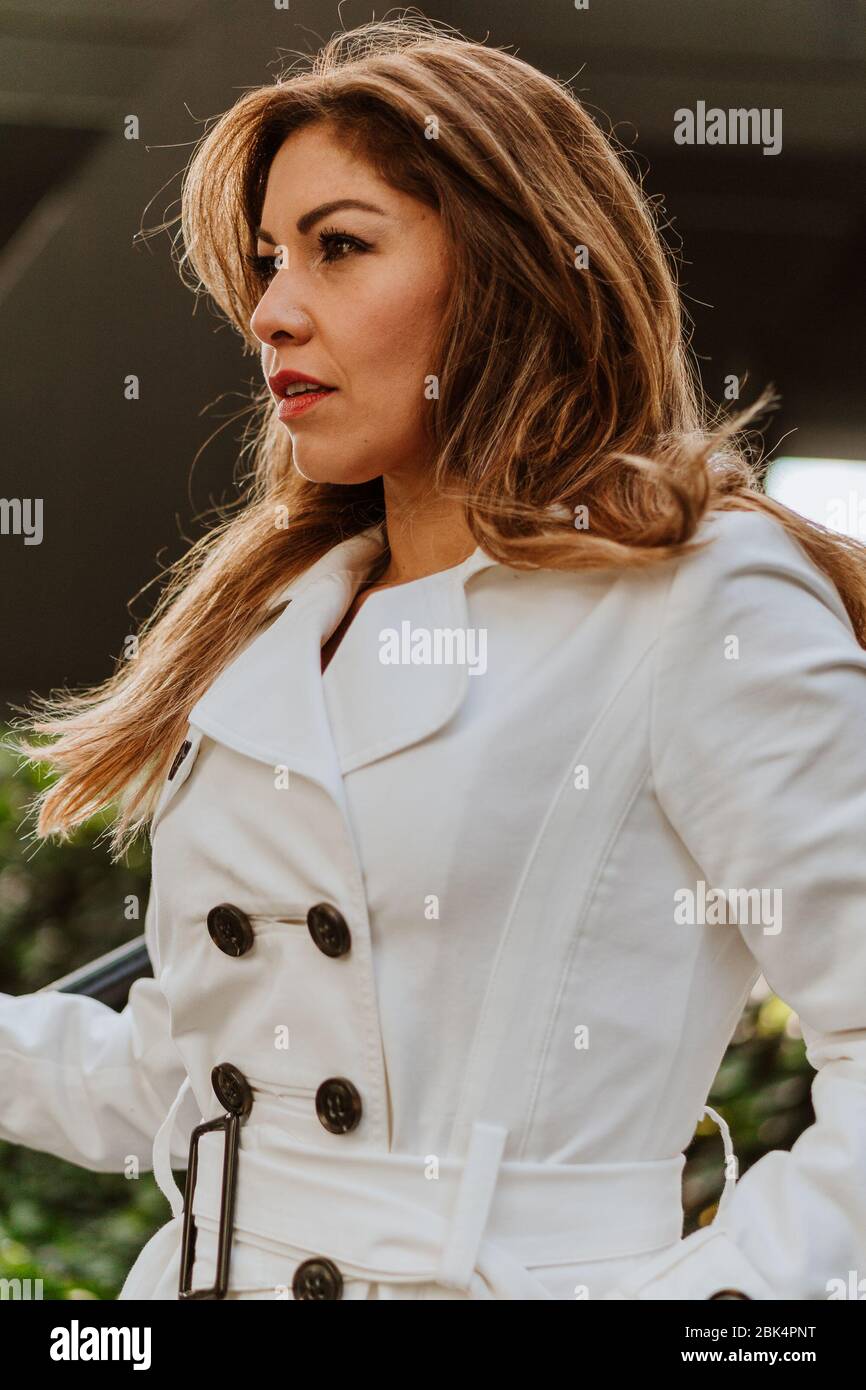 Guadalajara, Mexico - Circa 2016. Pretty young female influencer model ...