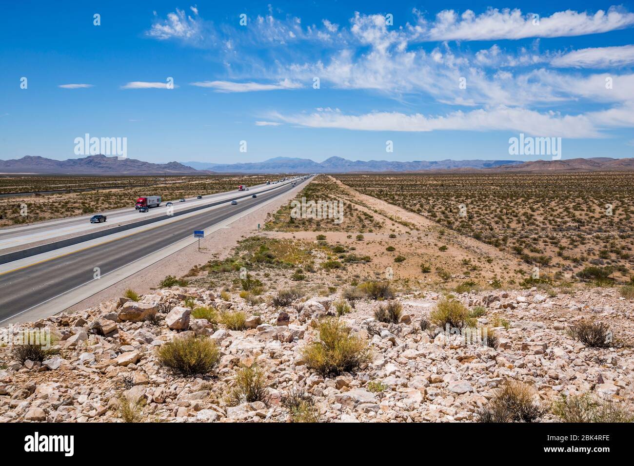 La to las vegas freeway 15 hi-res stock photography and images - Alamy