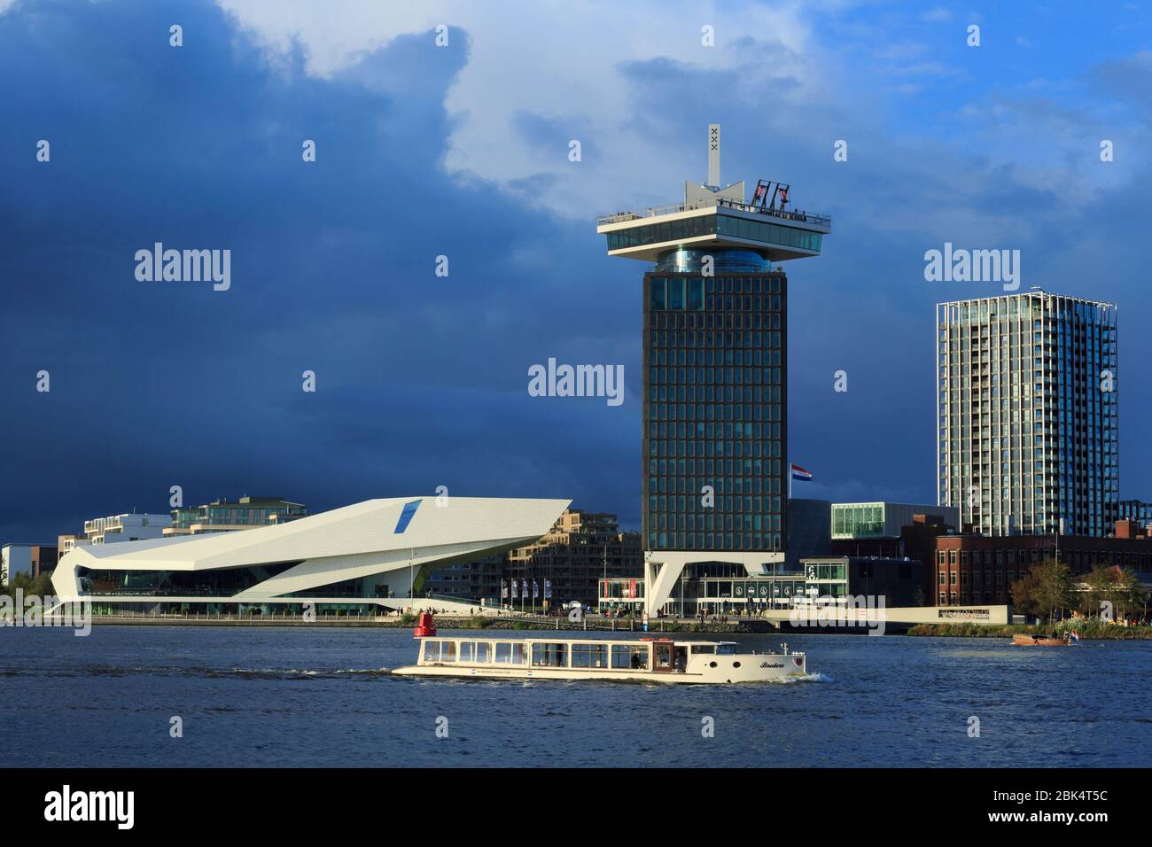 EYE Film Museum & A'Dam Tower, North District, Amsterdam, North Holland ...