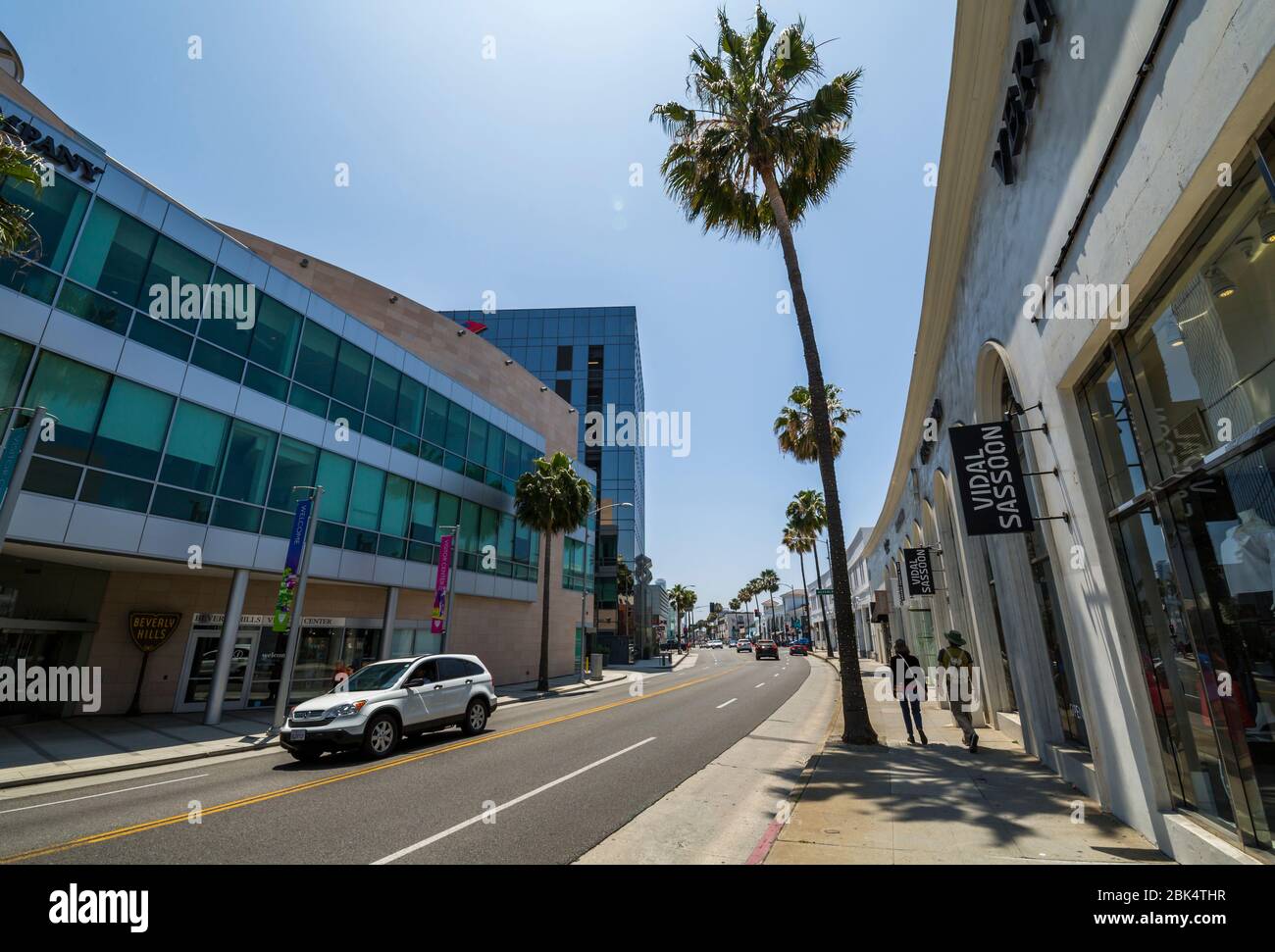 Santa monica boulevard skyline hi-res stock photography and images - Alamy