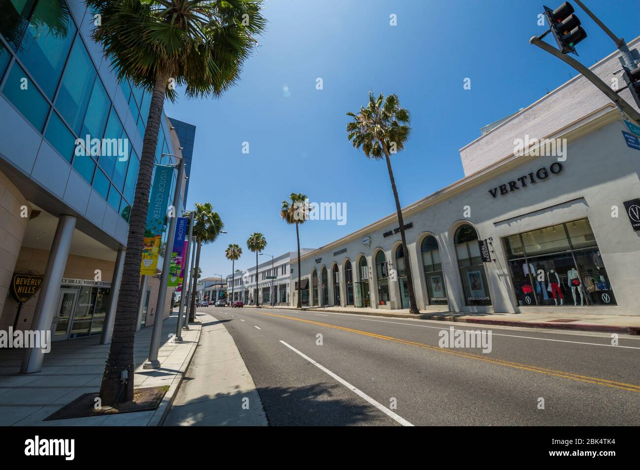 Santa monica boulevard hi-res stock photography and images - Alamy
