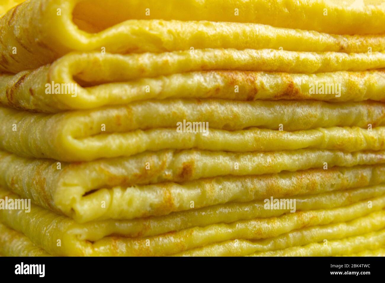 Pancake close-up background. Front views nice background Stock Photo ...