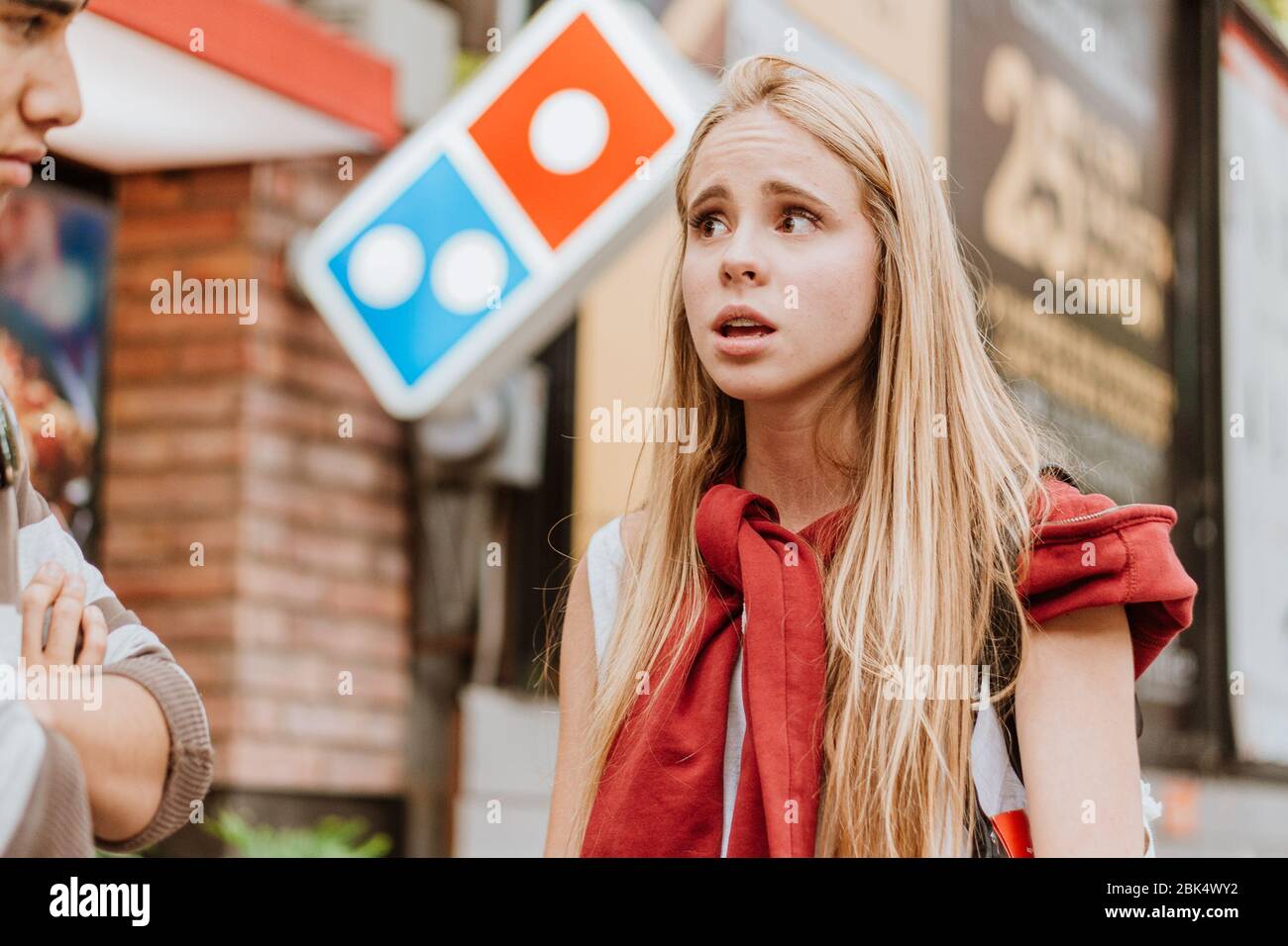 Guadalajara, Mexico - Circa 2016. Pretty young female influencer model ...