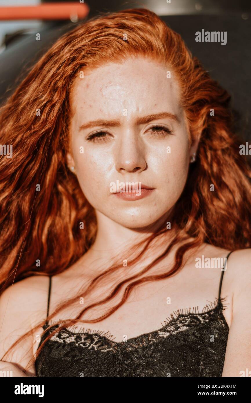 Guadalajara, Mexico - Circa 2016. Pretty young female influencer model ...