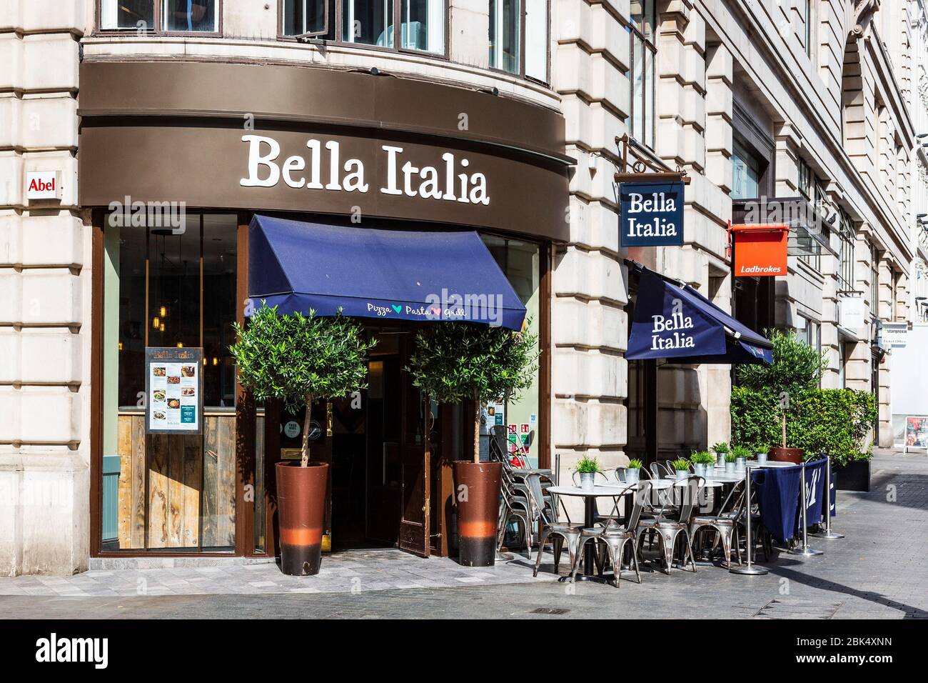 Bella Italia, restaurant, London, England, United Kingdom, Europe Stock ...