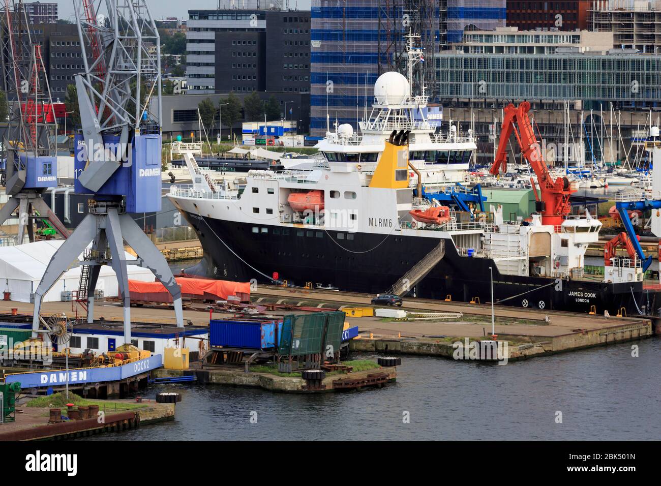 Shipyard, NDSM District, Amsterdam, North Holland, Netherlands, Europe ...