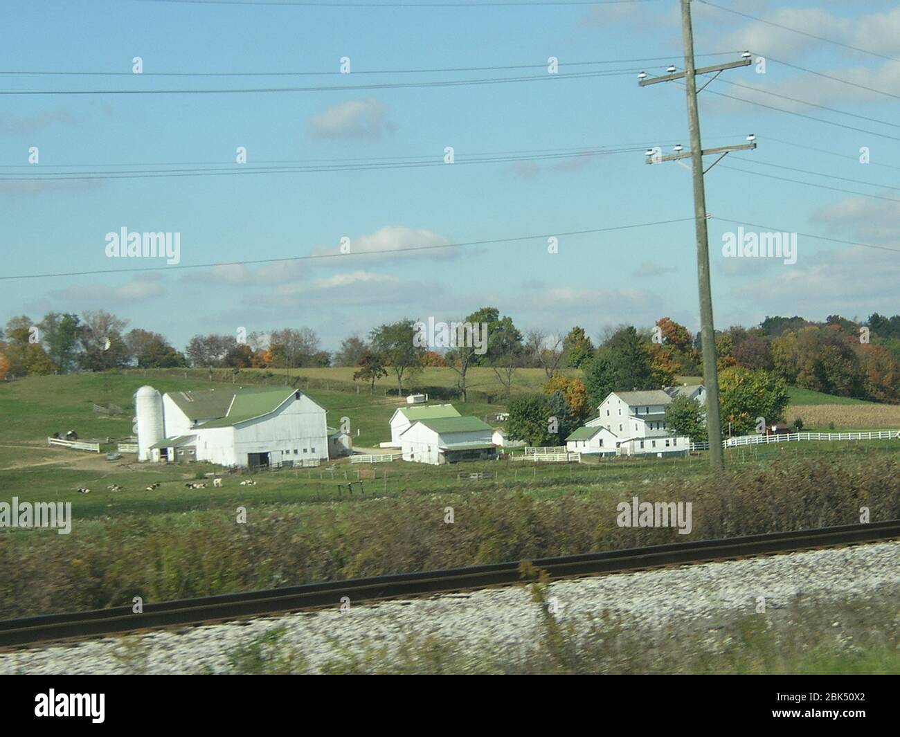 Amish Farm, Ohio Stock Photo - Alamy