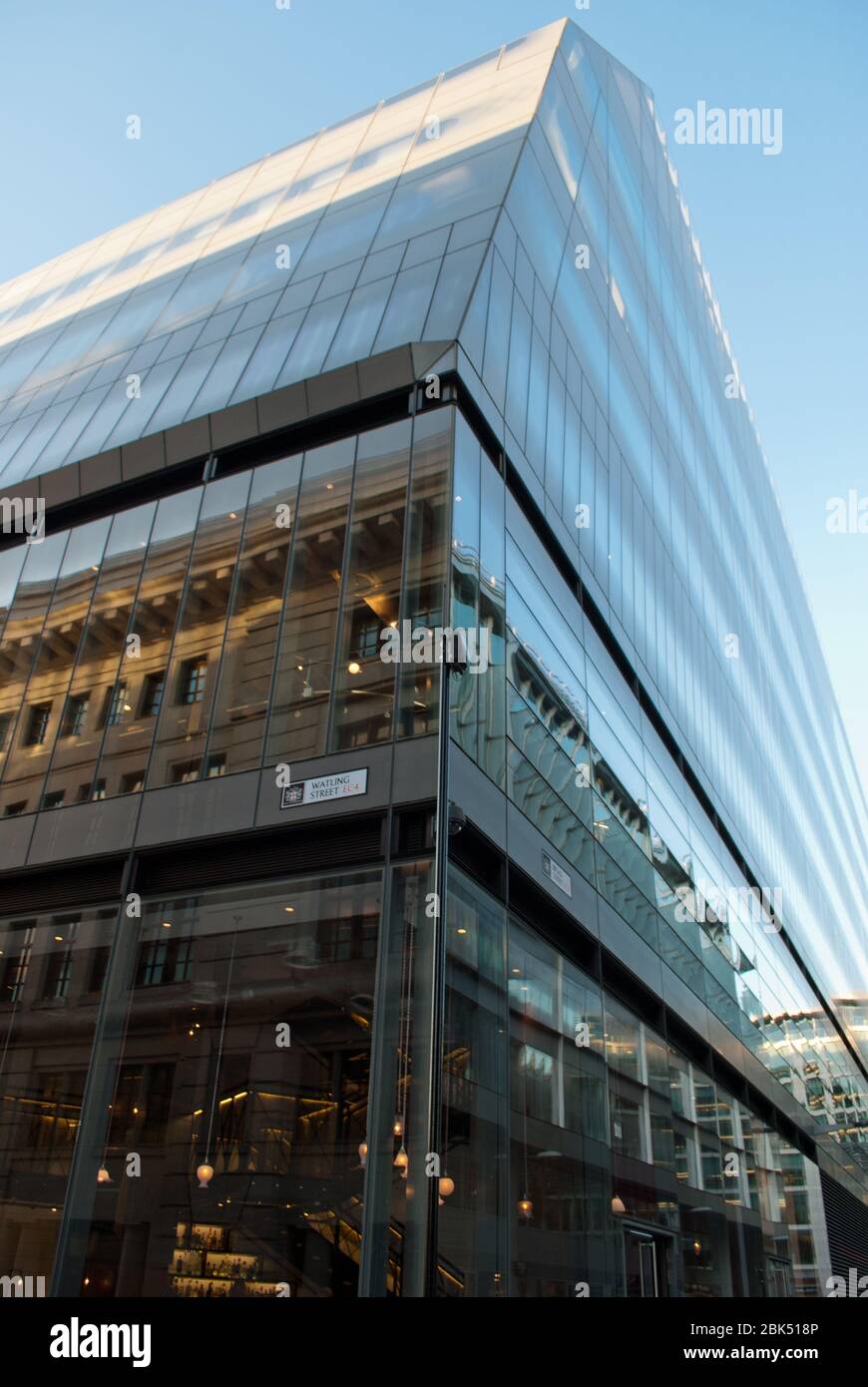 Shopping Centre Retail Arcade Offices Glass Cladding Matte Bronze ...