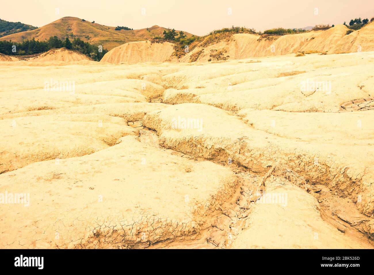 Draught, river bed - global warming/ no water concept Stock Photo - Alamy