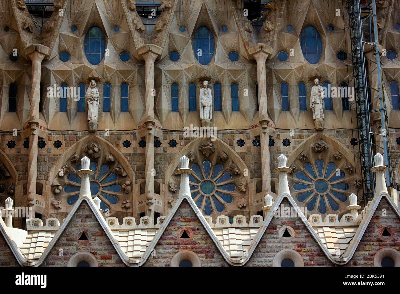 Details of Basílica de la Sagrada Família (Basilica of the Sacred ...