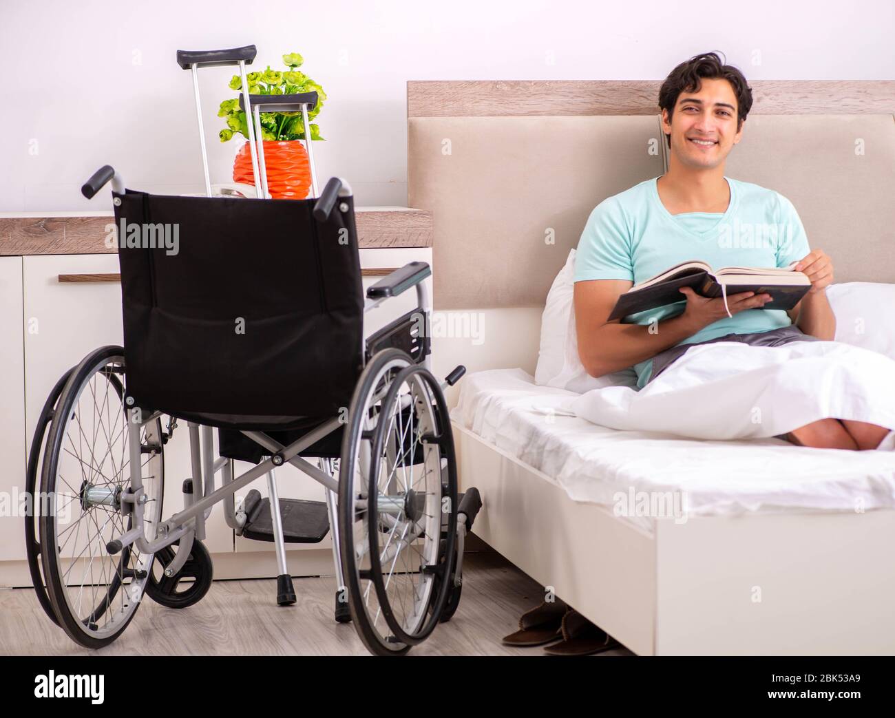 Young man learning disability living hi-res stock photography and ...