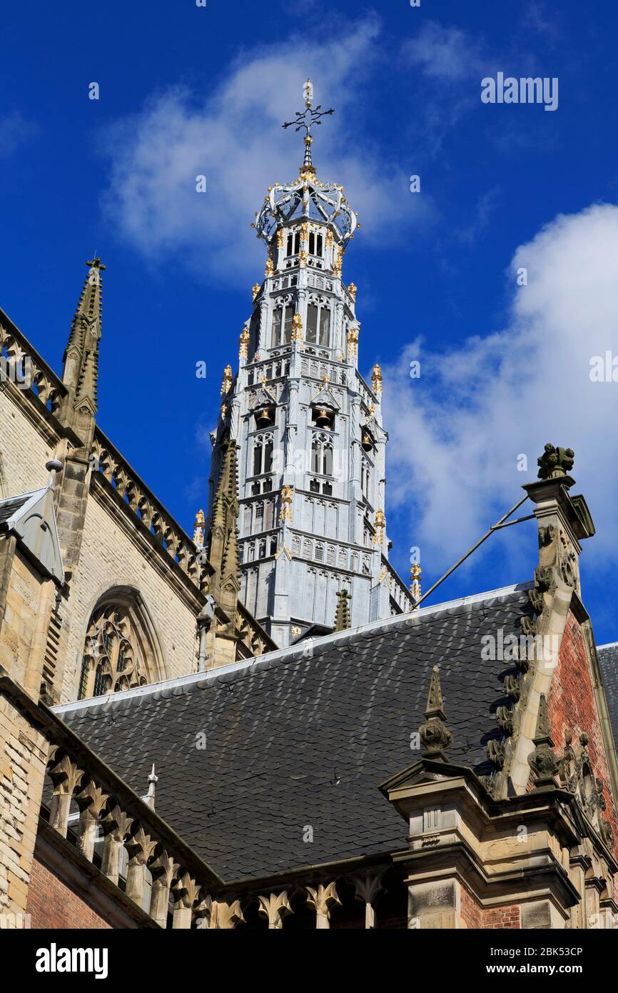 St. Bravo's Cathedral, Grote Markt (Central Square), Haarlem ...