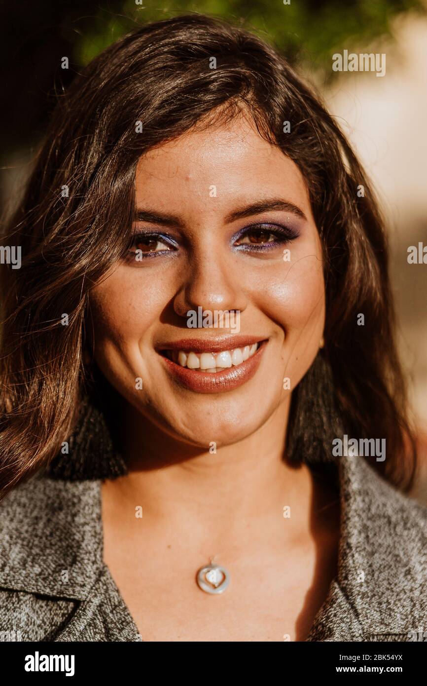 Guadalajara, Mexico - Circa 2016. Pretty young female influencer model ...