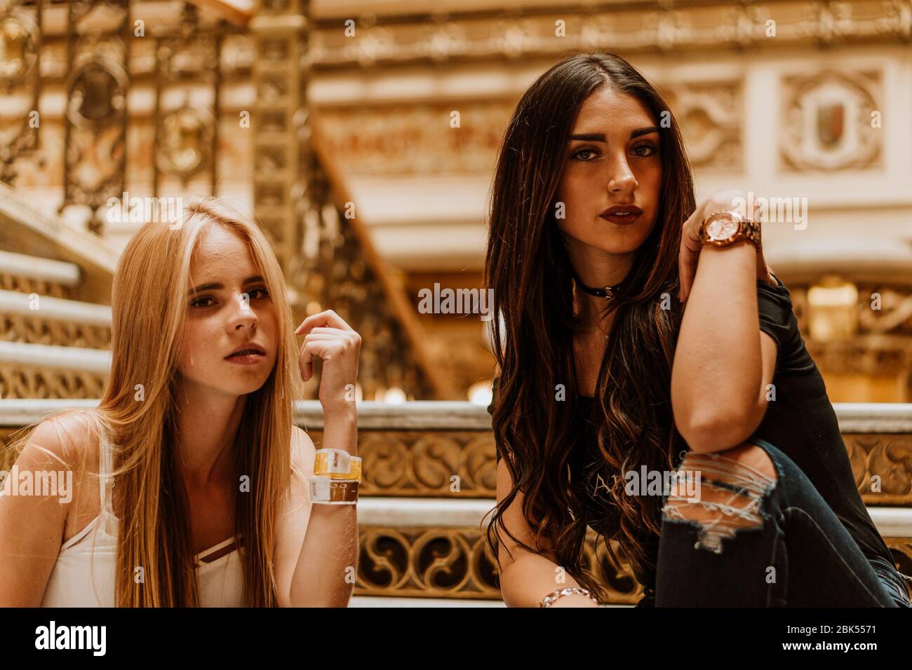 Guadalajara, Mexico - Circa 2016. Pretty young female influencer model ...