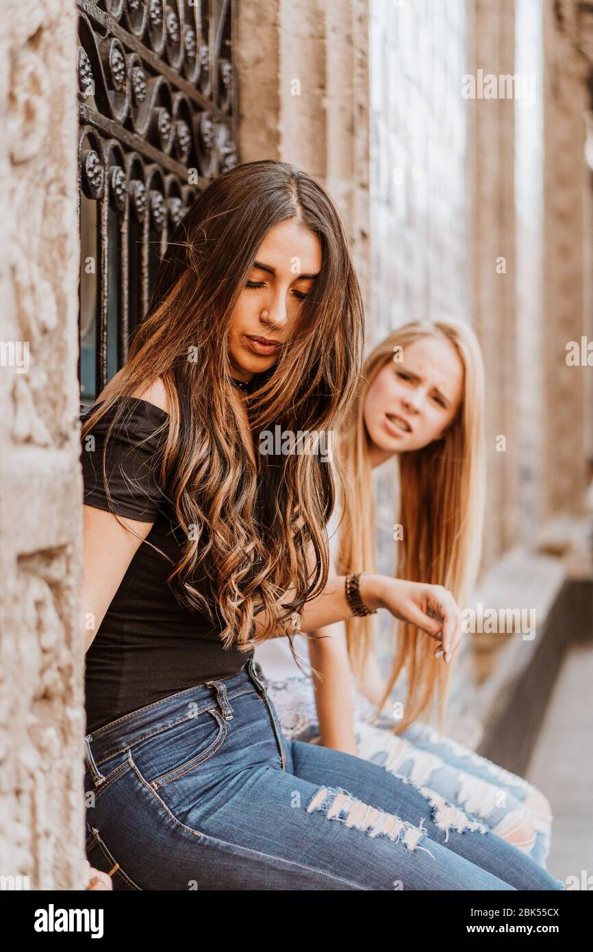 Guadalajara, Mexico - Circa 2016. Pretty young female influencer model ...