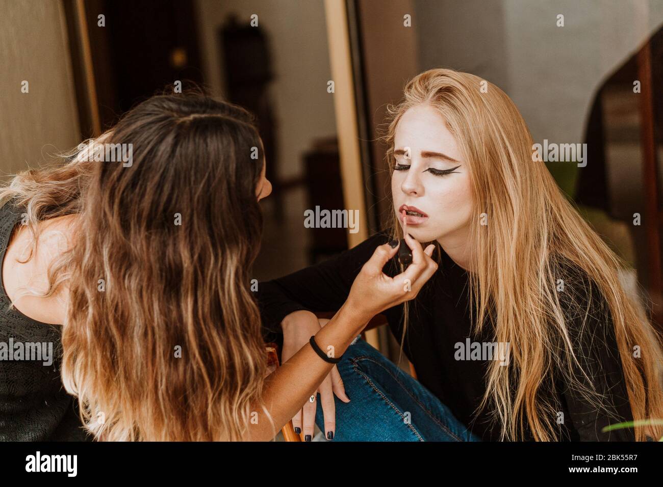 Guadalajara, Mexico - Circa 2016. Pretty young female influencer model ...