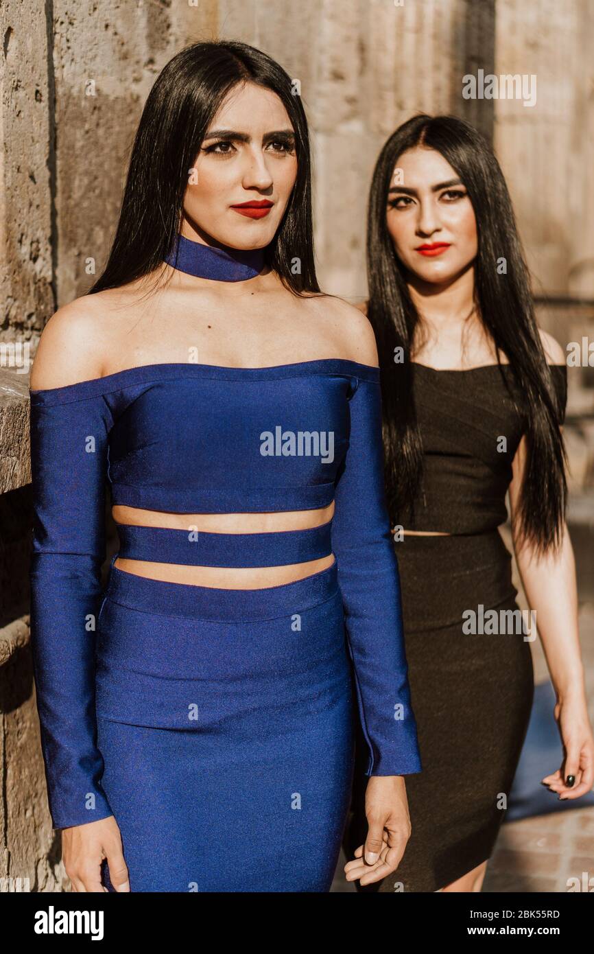 Guadalajara, Mexico - Circa 2016. Pretty young female influencer model ...