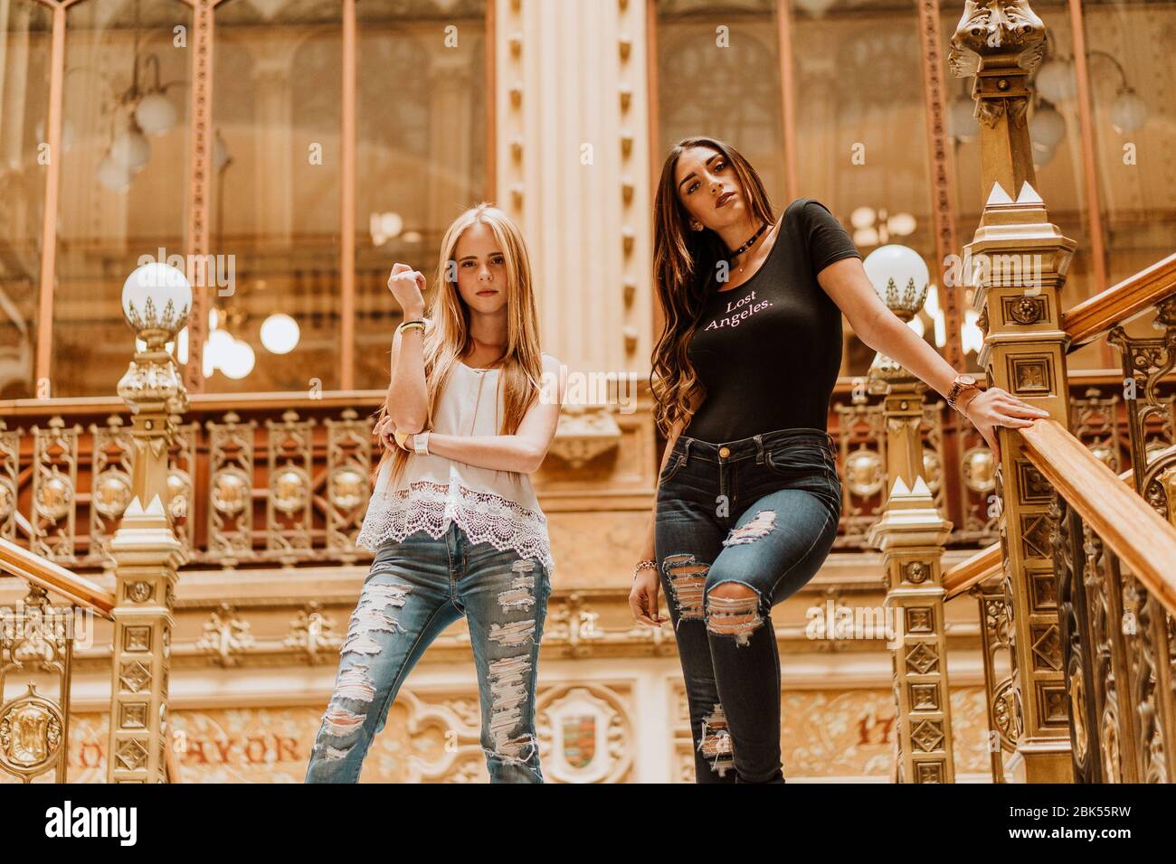 Guadalajara, Mexico - Circa 2016. Pretty young female influencer model ...
