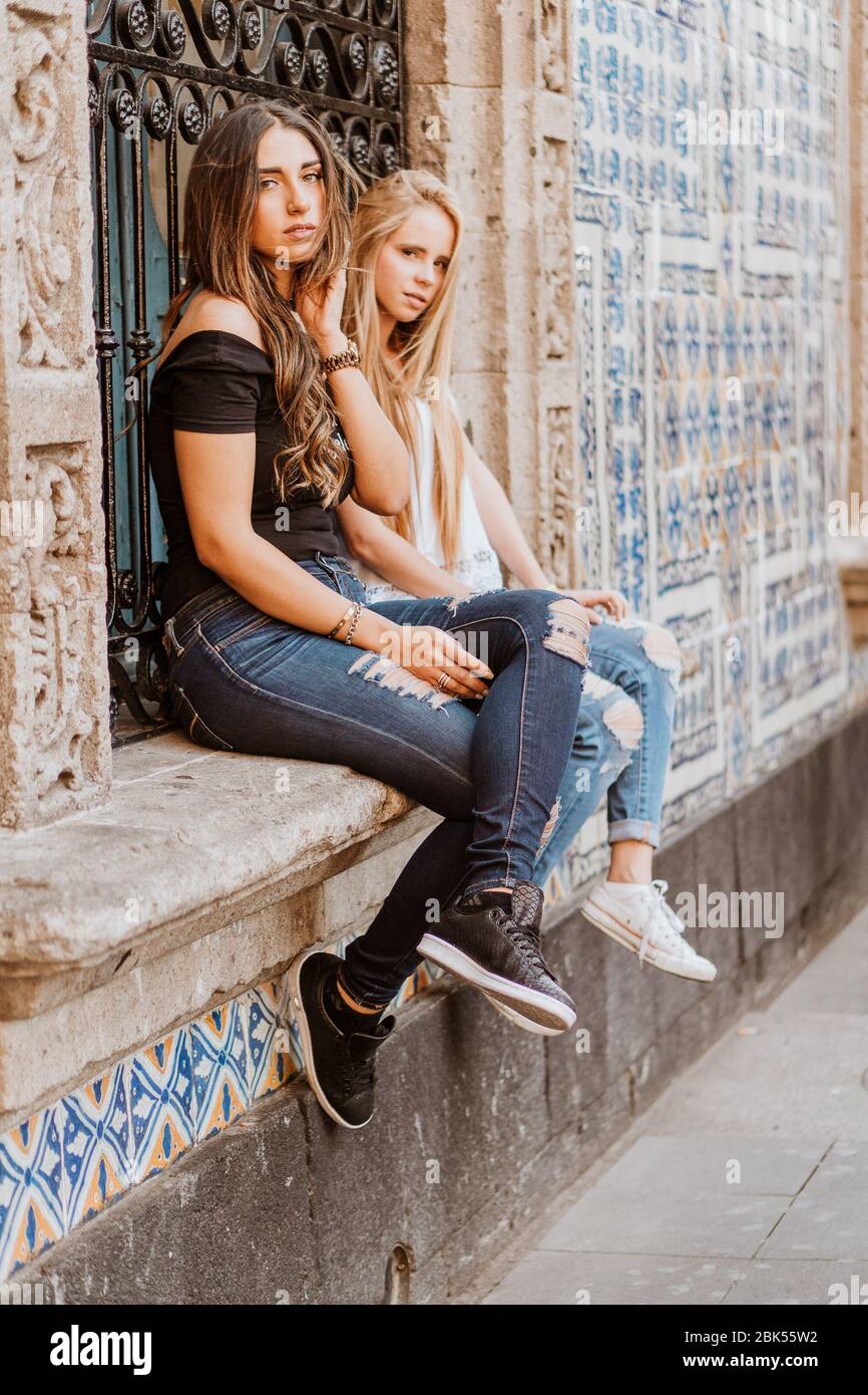 Guadalajara, Mexico - Circa 2016. Pretty young female influencer model ...