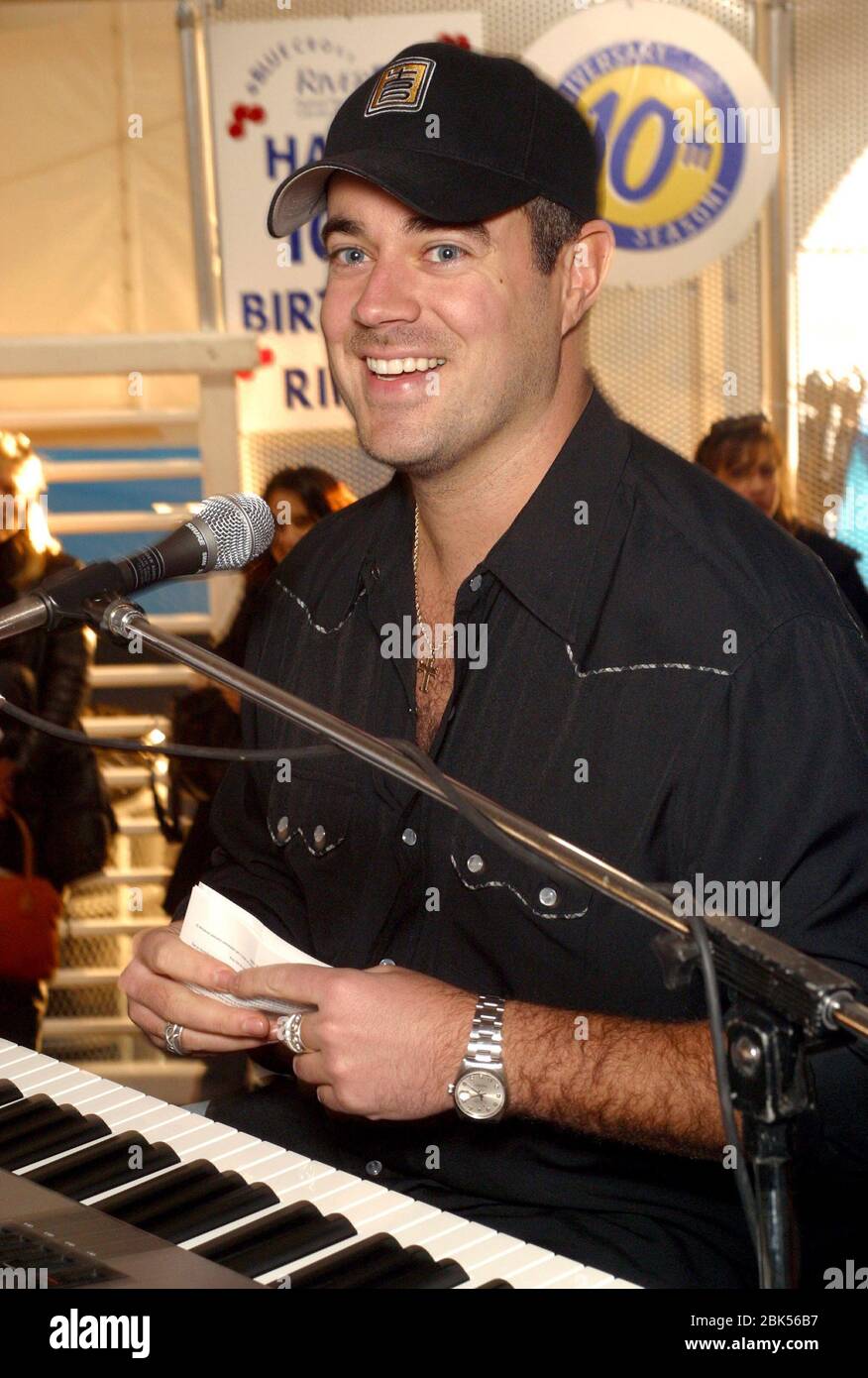 Carson Daly at the Q102 Jingle Ball 2003 All Access VIP party held at ...