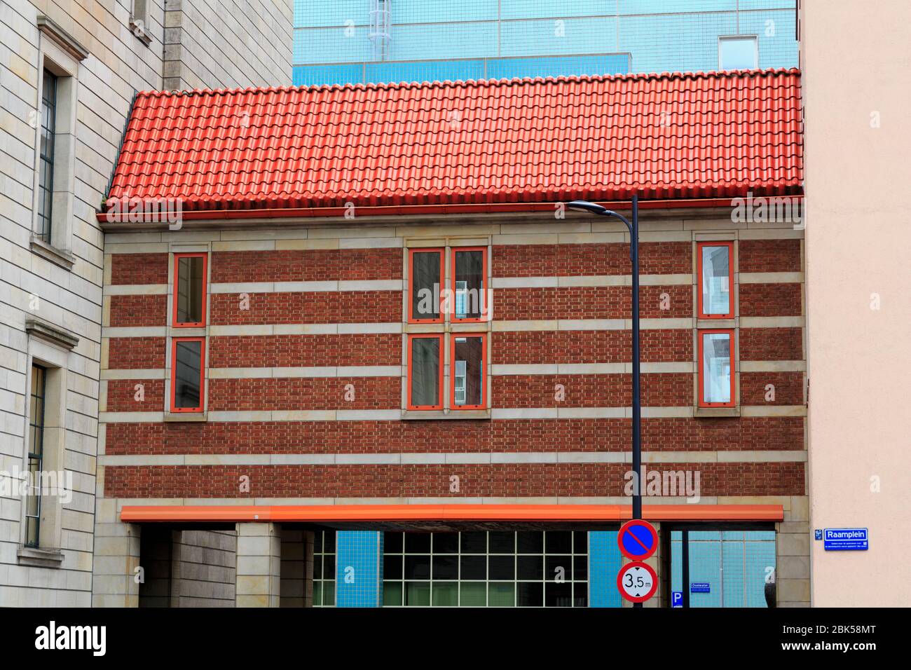 Architecture in Raamplein, Rotterdam, Netherlands, Europe Stock Photo ...