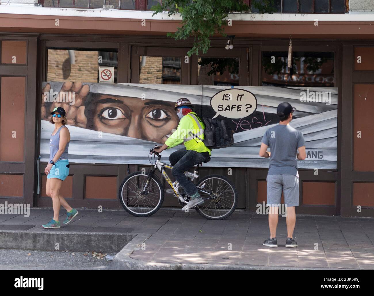 Austin Texas Street Art Mural High Resolution Stock Photography and ...