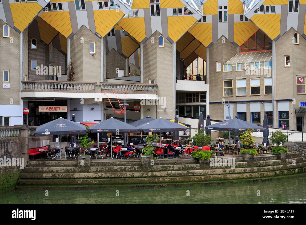 Cube Houses, Old Port, Rotterdam, South Holland, Netherlands, Europe ...